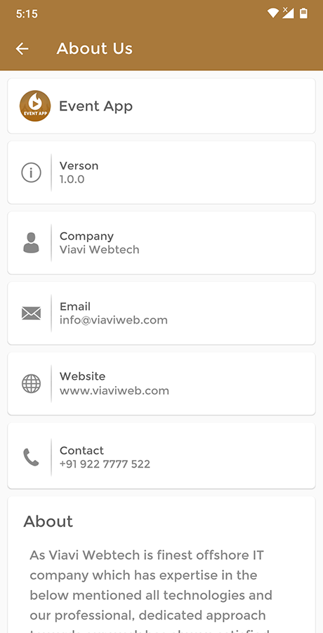 Android Event App (Create Event, Event Booking) by viaviwebtech | CodeCanyon